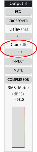 Bass management with miniDSP multichannel processors